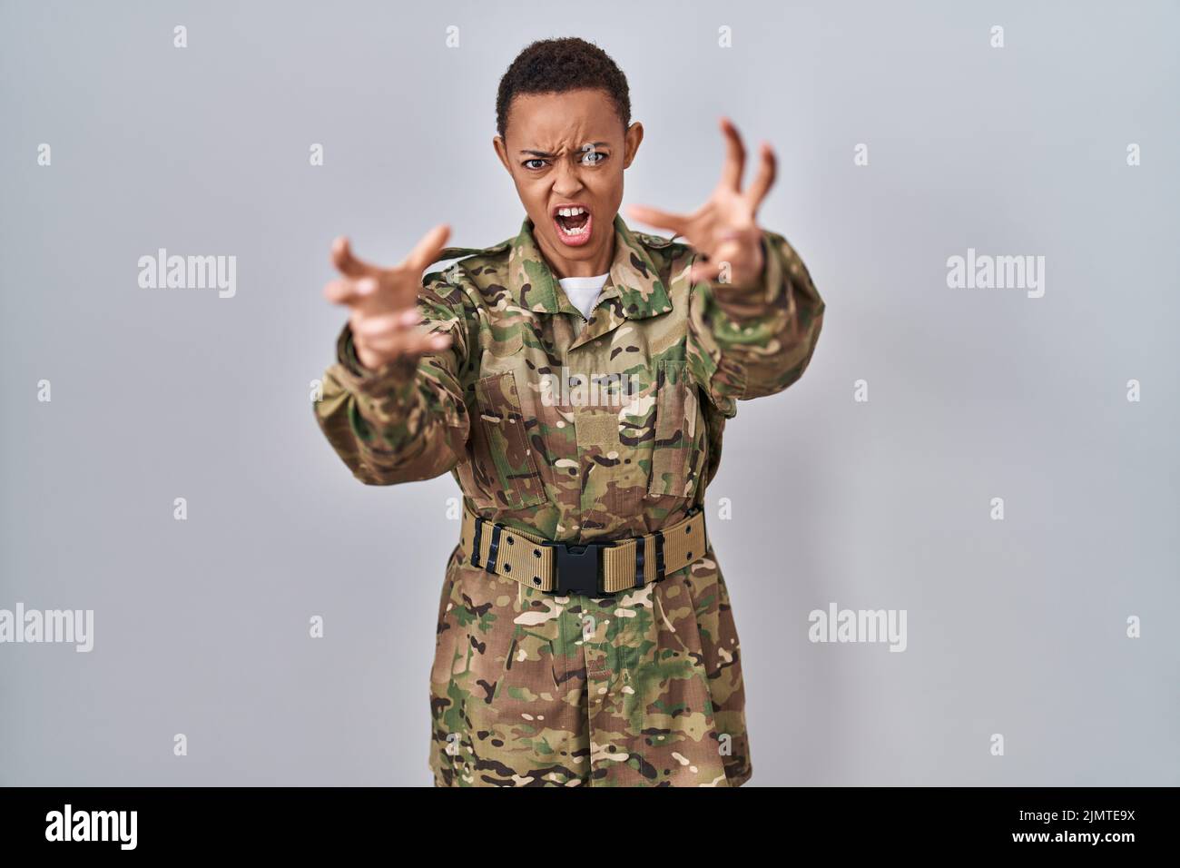 Army Commander Yelling