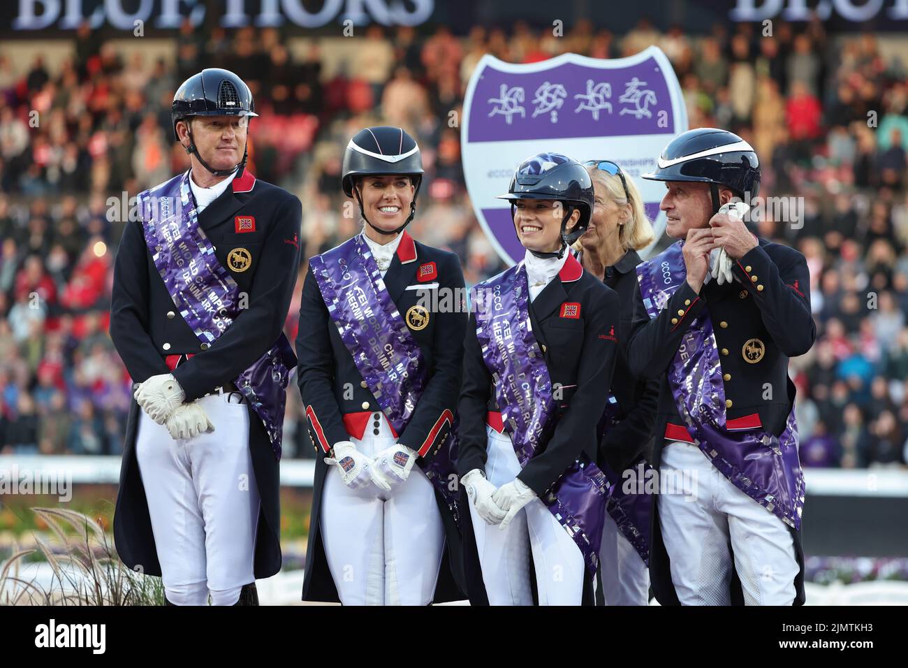 Herning, Denmark. 07th Aug, 2022. Equestrian sport: World Championship ...