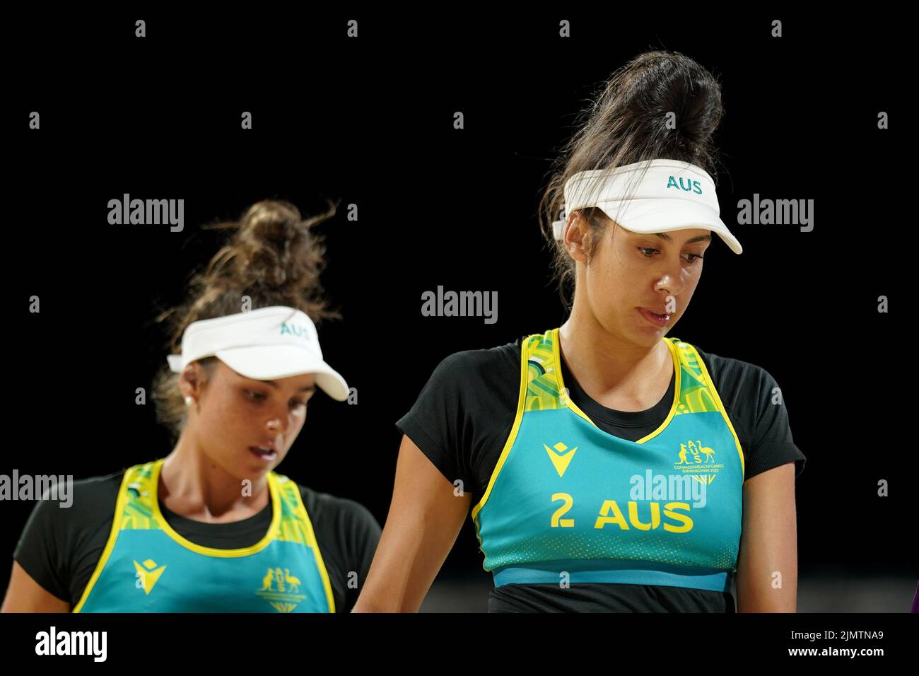 Australia's Mariafe Artacho del Solar and Taliqua Clancy in action ...