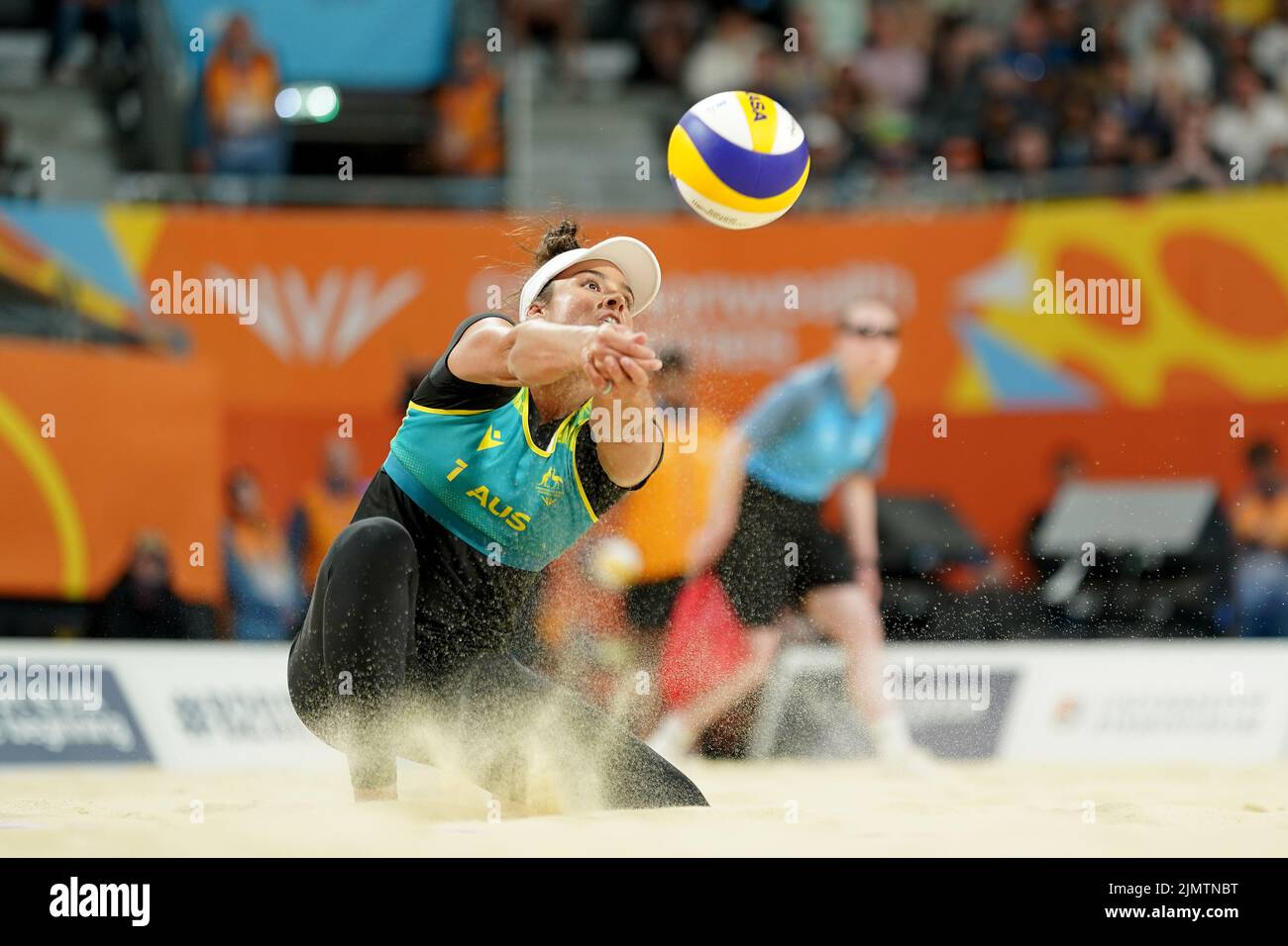 Australia's Mariafe Artacho del Solar and Taliqua Clancy in action ...