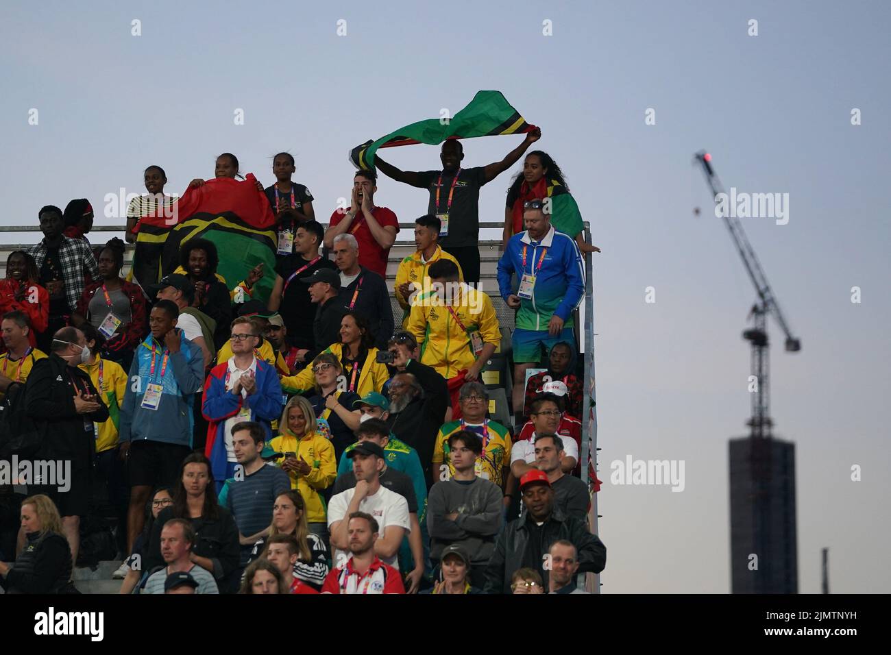 Birmingham commonwealth games spectators hi-res stock photography and ...