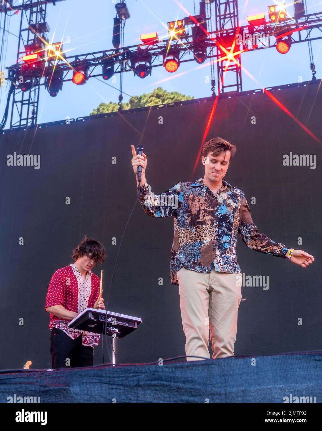 Forester performs at the Twin Peaks Stage during the Outside Lands 2022 ...
