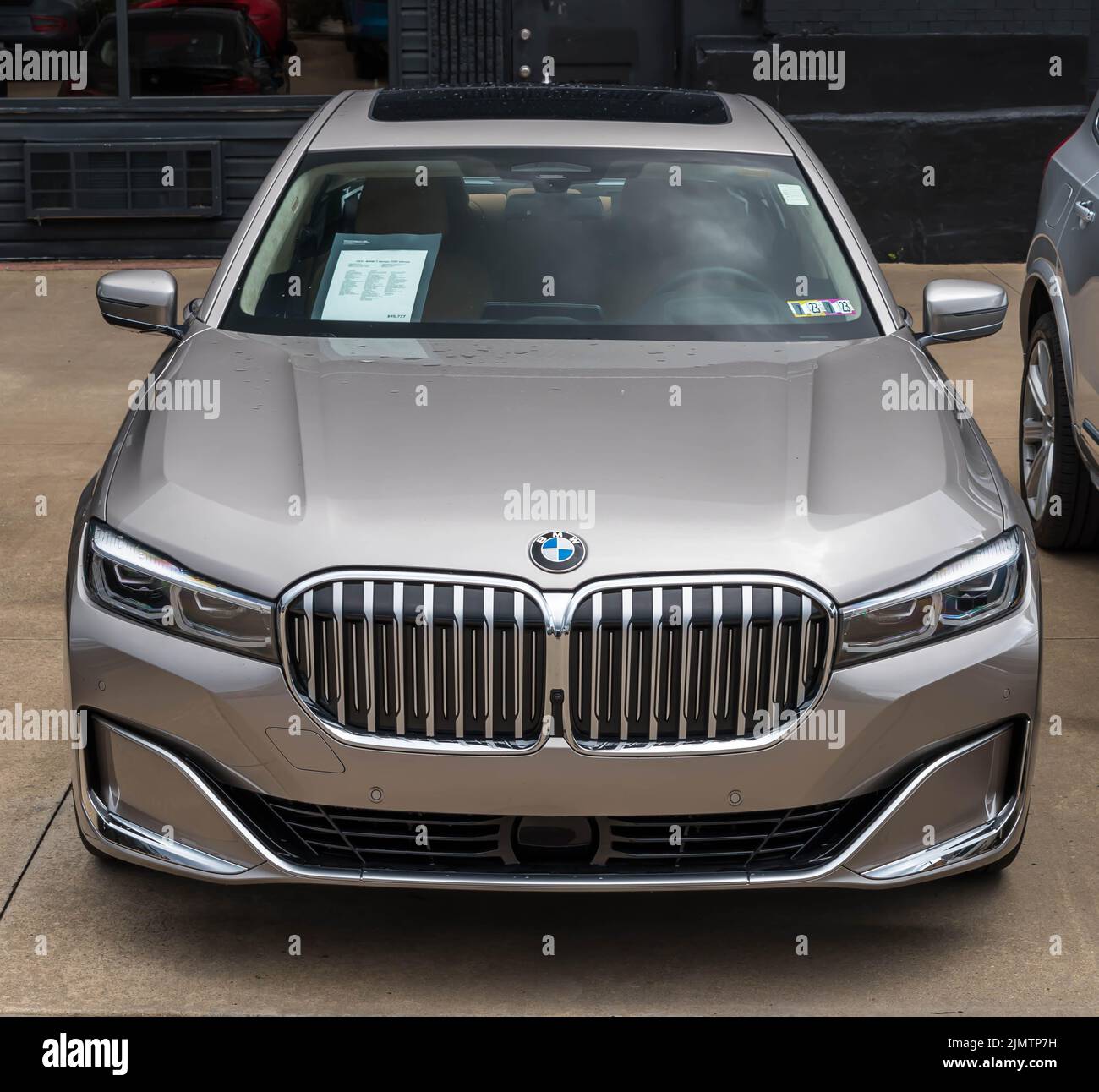 A used 2021 750i xDrive Sedan BMW for sale at a dealership in ...