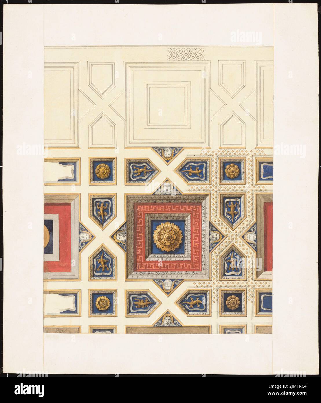 Room 7 ceiling decoration hi-res stock photography and images - Alamy