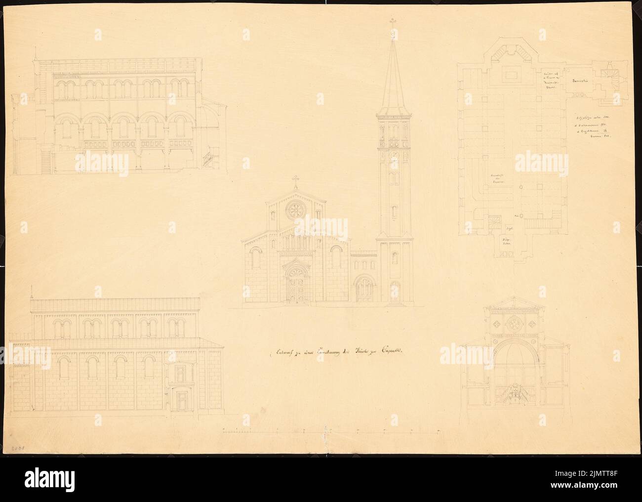 Caputh erweiterung grundriss hi-res stock photography and images - Alamy