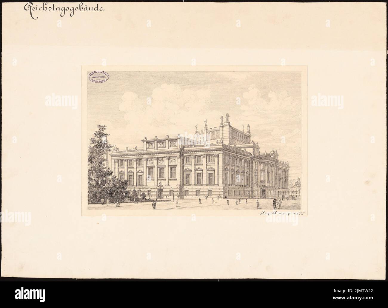 1882 perspektivische ansicht hi-res stock photography and images - Alamy