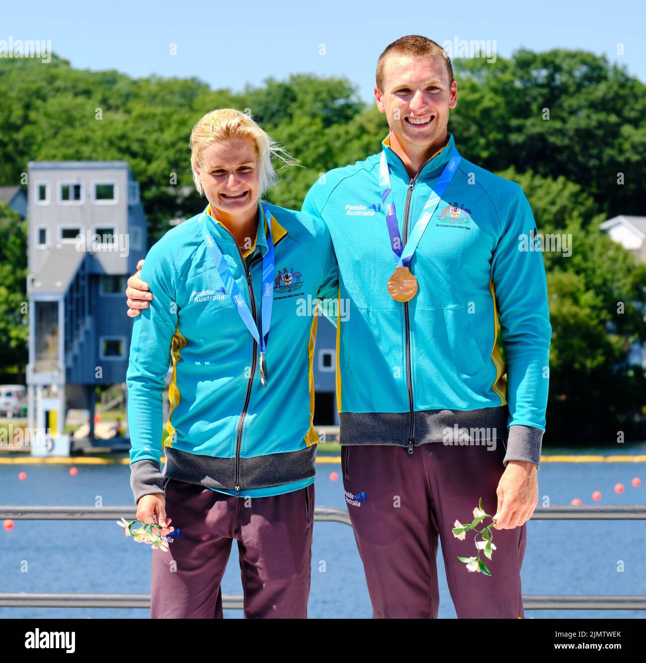 Dartmouth, Canada. August 7th, 2022. Gold Medalists and World Champion ...