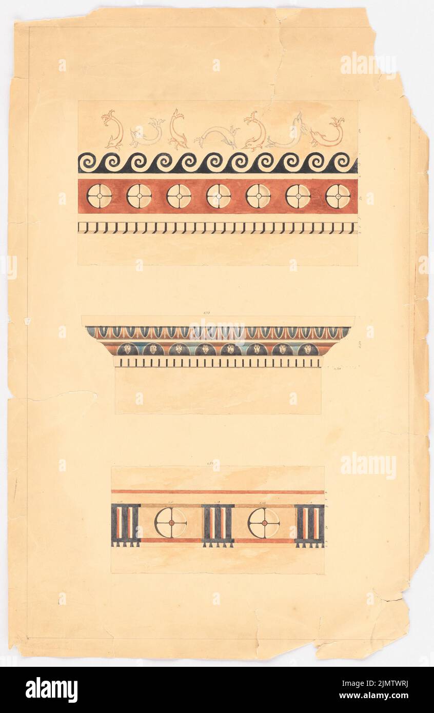 Etruskisches grab in tarquinia 1833 hi-res stock photography and images ...