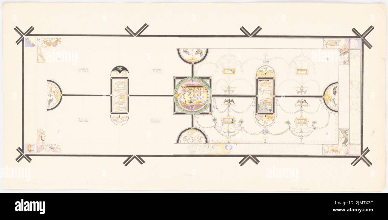 Villa spada in rom 24 03 1835 hi-res stock photography and images - Alamy