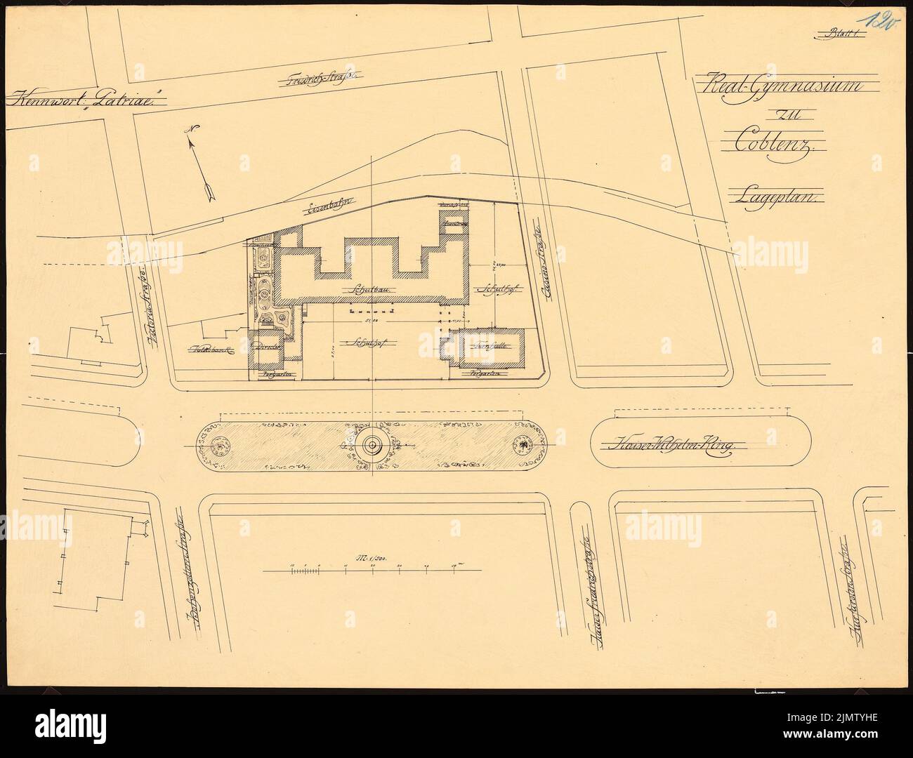 1903 lageplan hi-res stock photography and images - Alamy
