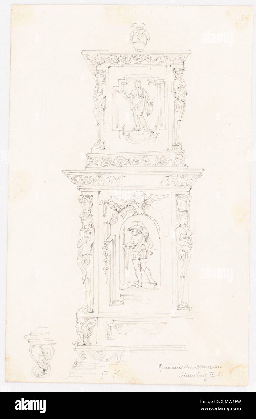 Klingholz Fritz (1861-1921), monument in the Germanic Museum in ...