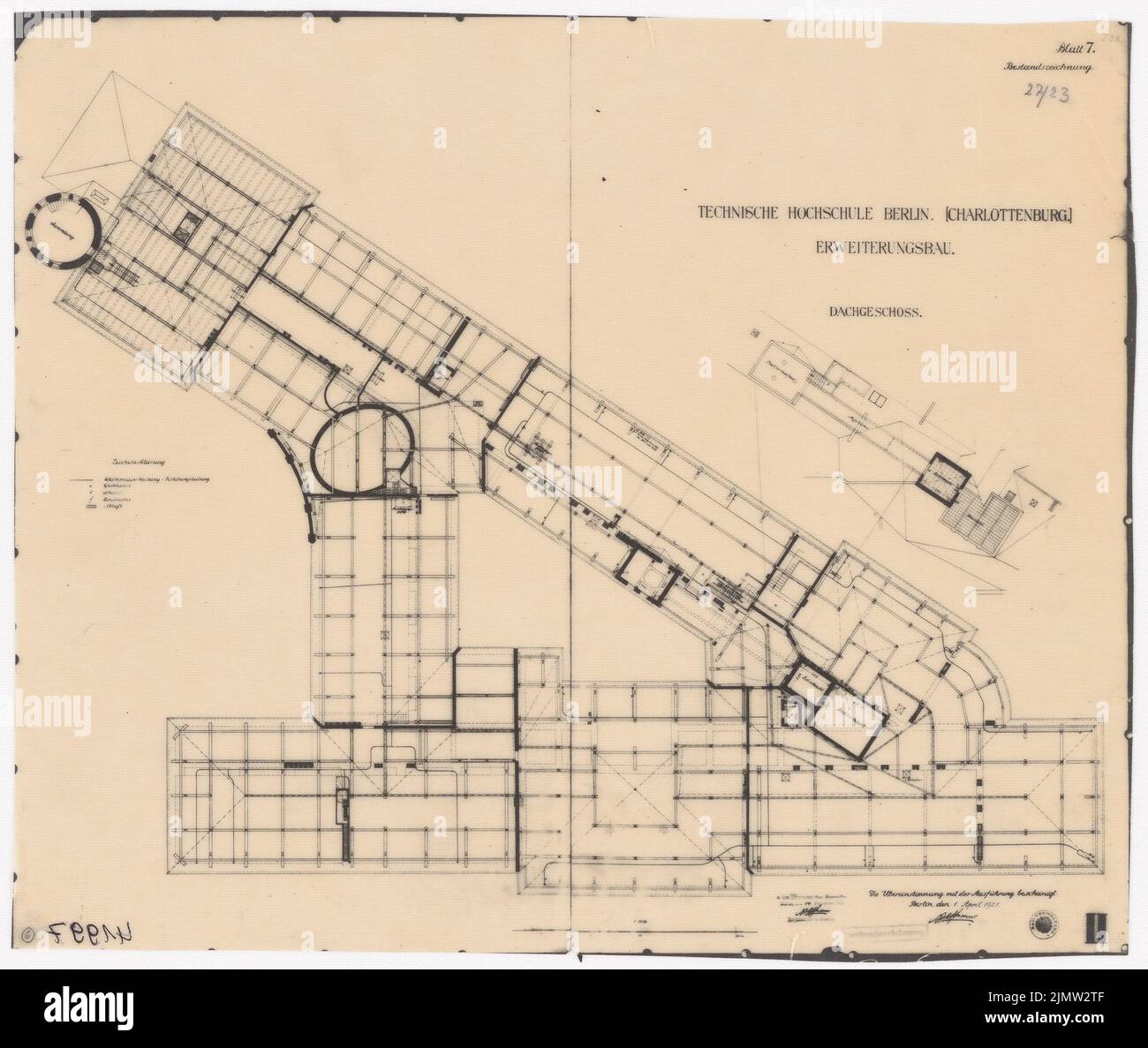 Unknown architect, Technical University of Berlin-Charlottenburg ...