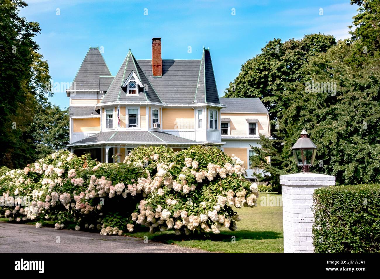 Scenic views in newport rhode island harbor Stock Photo - Alamy