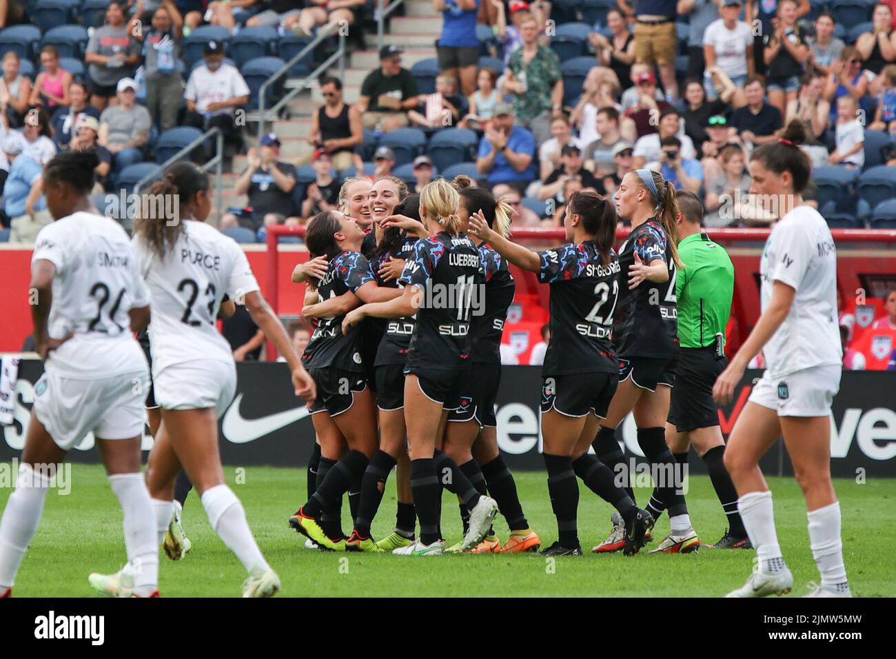 August 7, 2022, Bridgeview, IL, USA: National Womens Soccer League ...