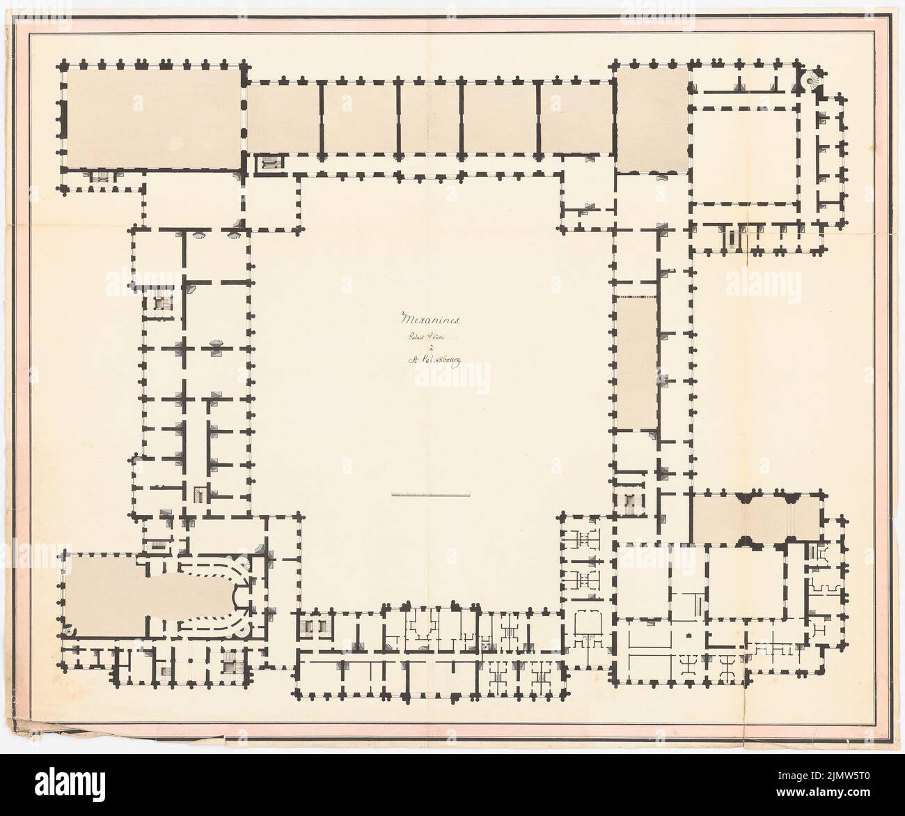 St petersburg grundriss mezzaningeschoss hi-res stock photography and ...