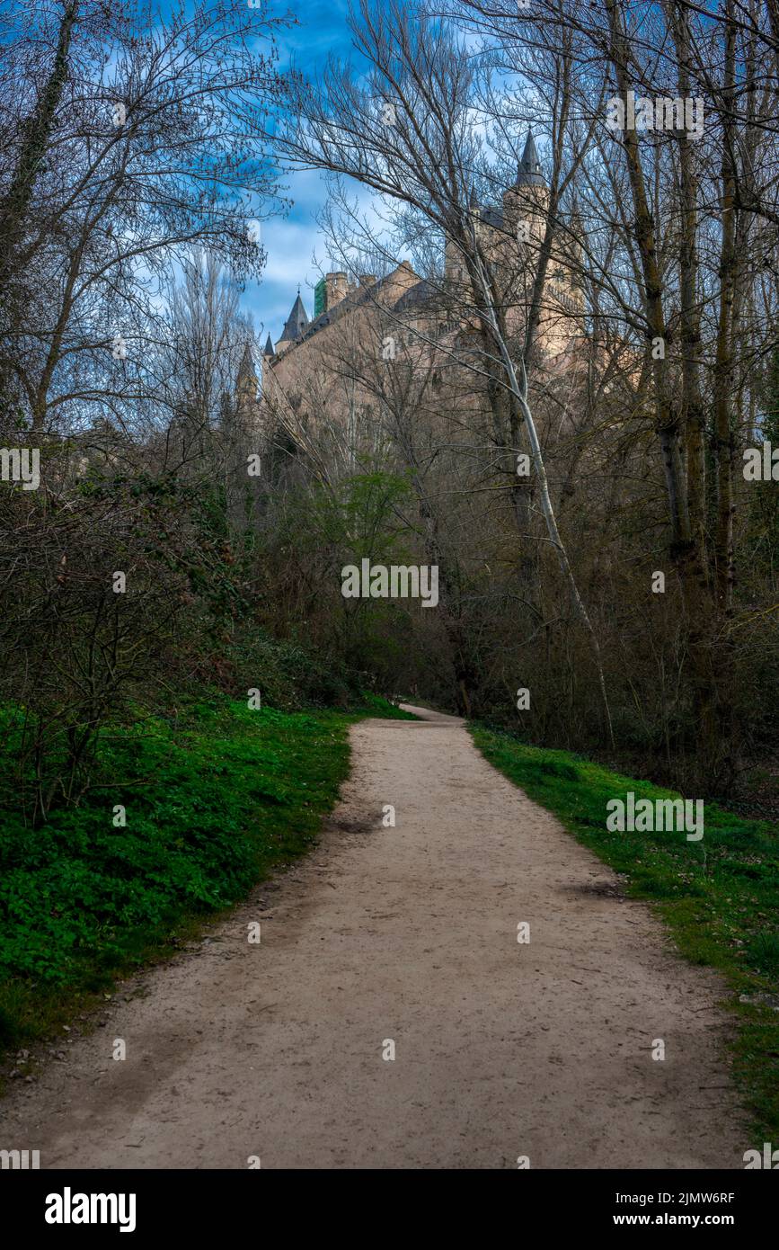 Alcázar of segovia winter hi-res stock photography and images - Alamy