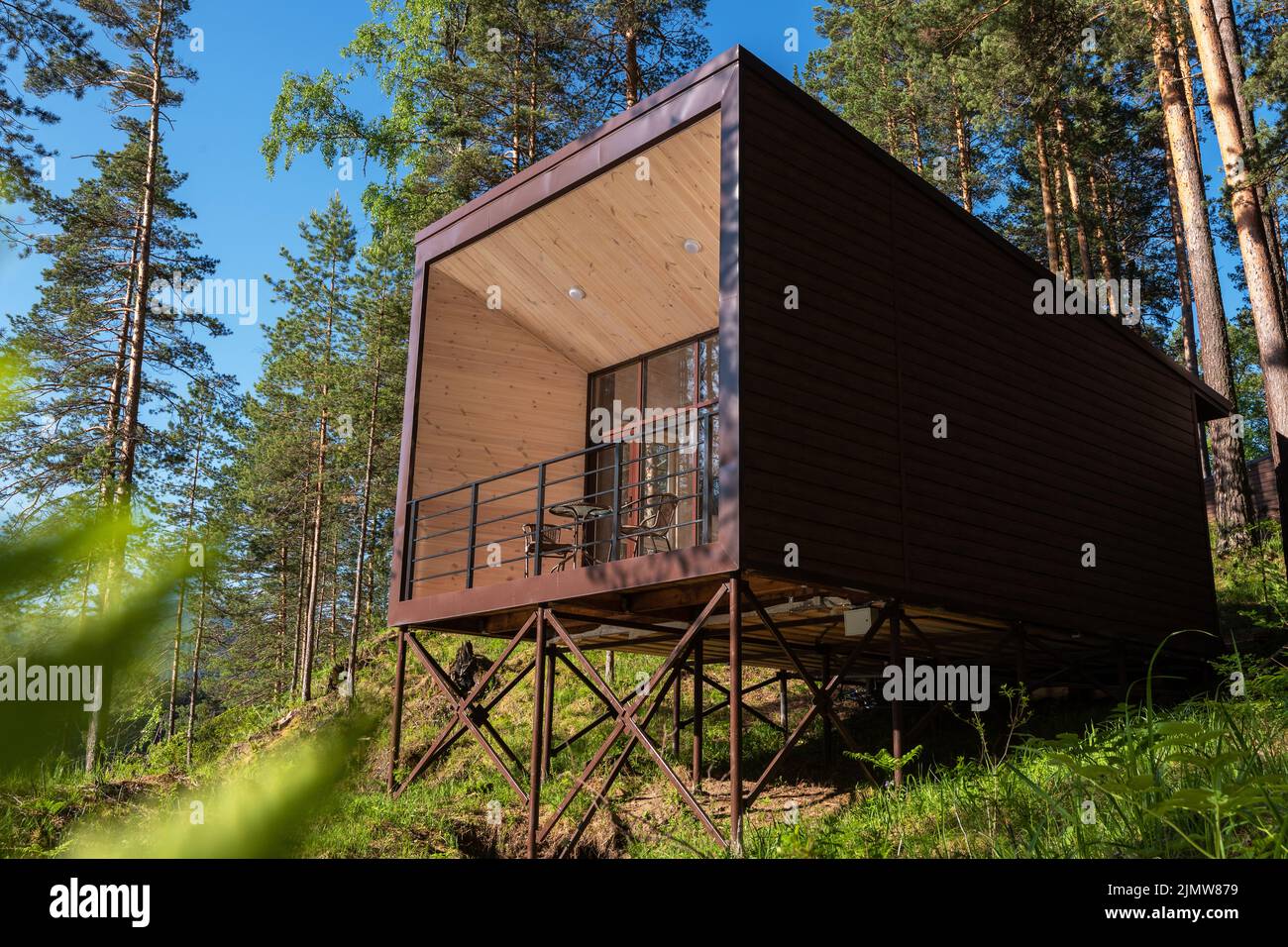 Hotel cabin villa rental hi-res stock photography and images - Alamy