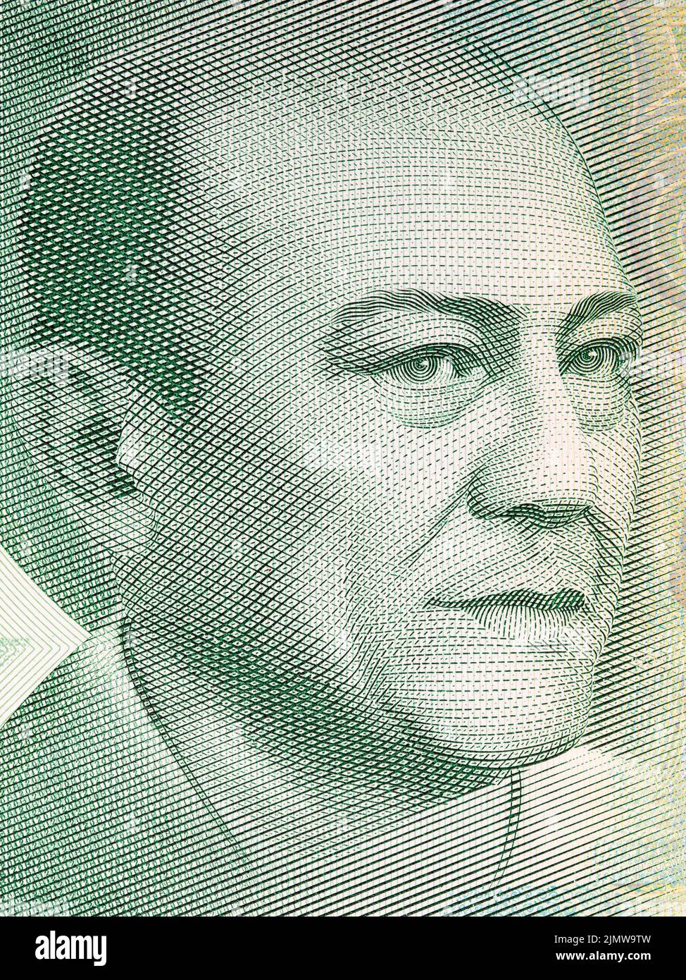 Sam Ratulangi portrait from Indonesian money Stock Photo - Alamy