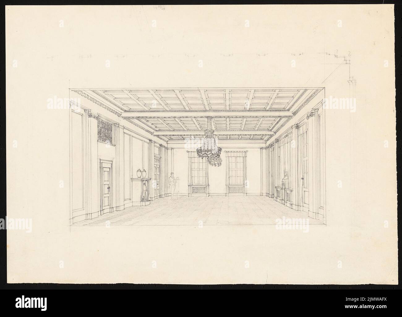 Heidenreich and Michel, stately hall (without dat.): Rissing ...