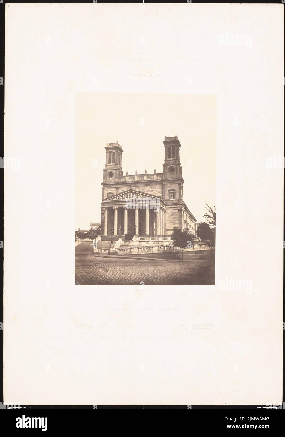 Kirche st vincent de paul in paris 1852 hi-res stock photography and ...