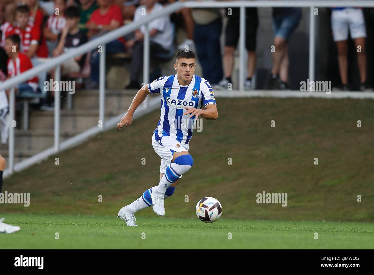 Barakaldo, Spain. 5th Aug, 2022. Ander Berrenetxea (Sociedad) Football ...