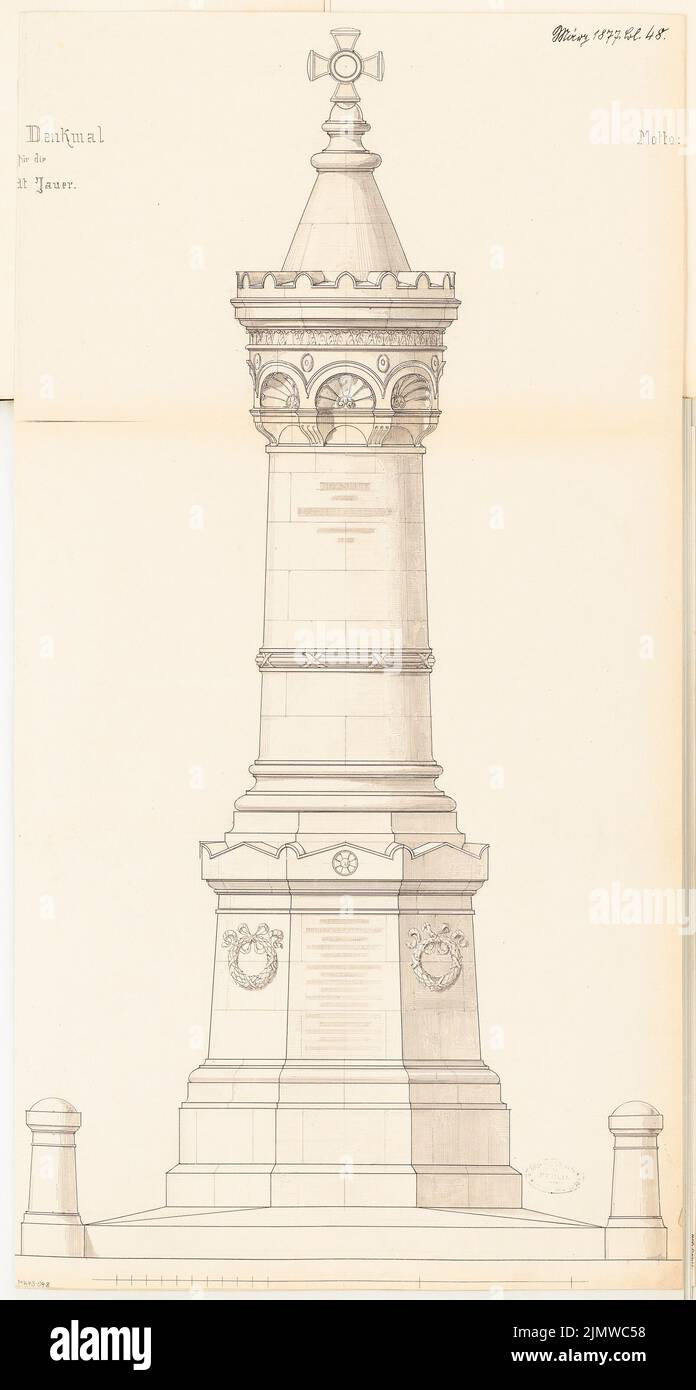 Unknown architect, a fallen monument in Jauer. Monthly competition ...