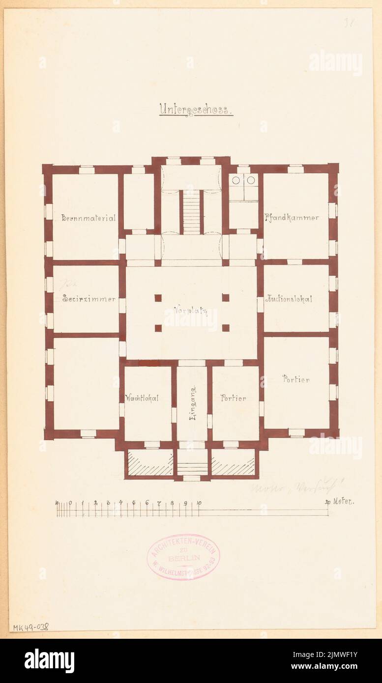 Town hall floor plan hi-res stock photography and images - Alamy