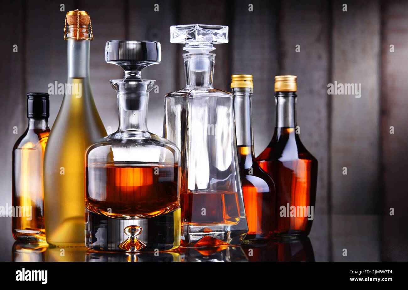 Alcohol addicted spirit drinks hi-res stock photography and images - Alamy