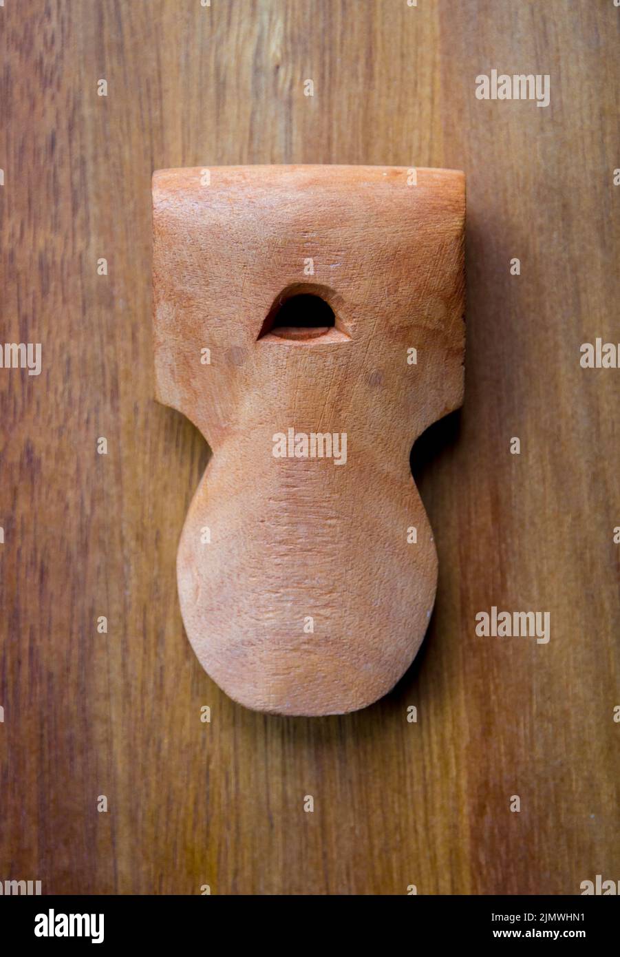 Traditional samba apito whistle on a wooden background Stock Photo - Alamy