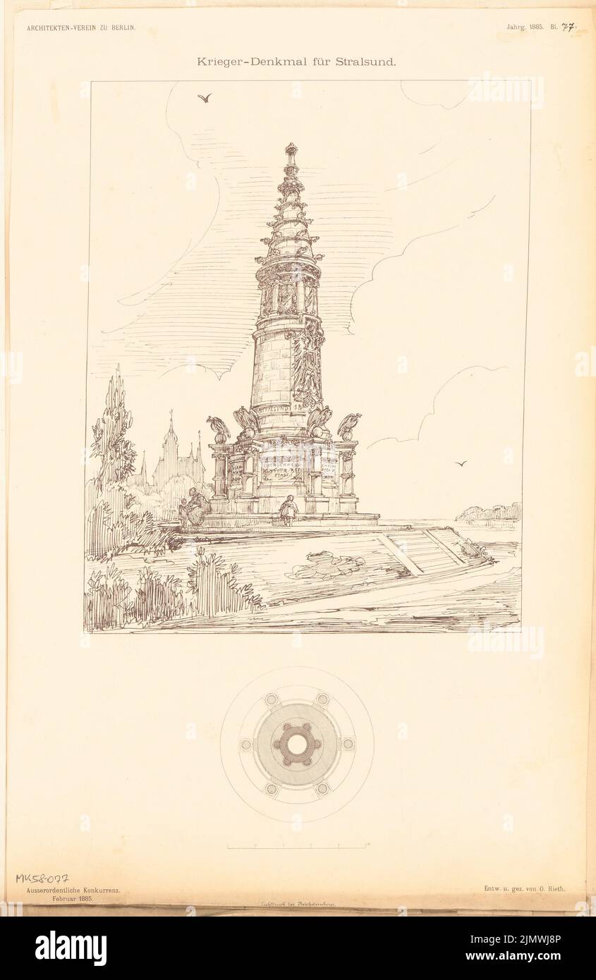 Rieth otto 1858 1911 gefallenendenkmal hi-res stock photography and ...