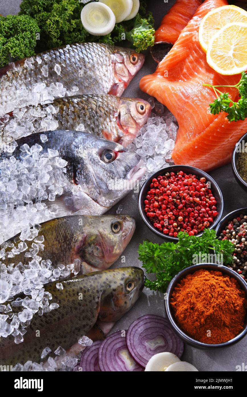 All sorts of fish hi-res stock photography and images - Alamy