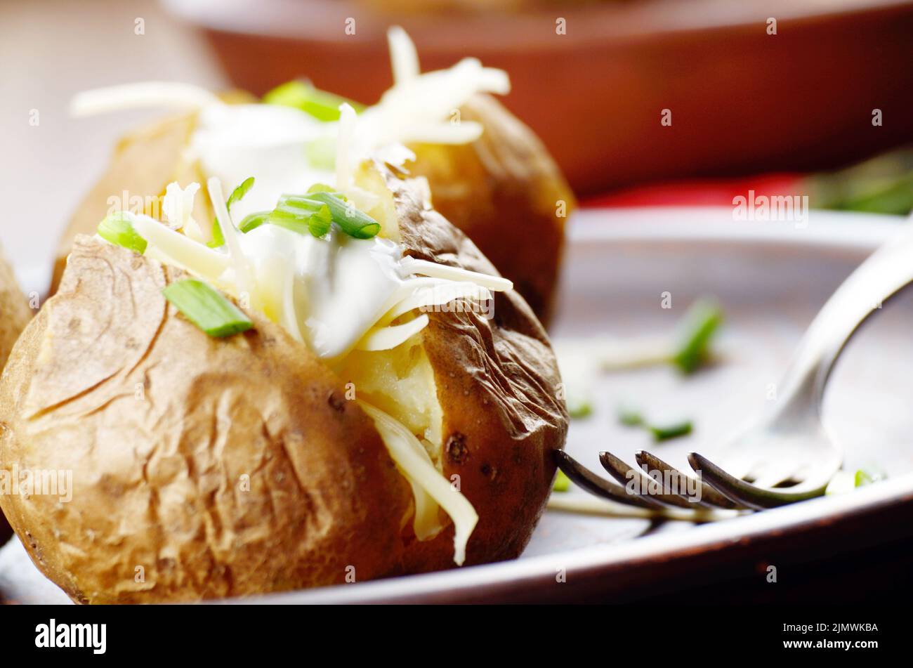 Loaded potatoes hi-res stock photography and images - Alamy