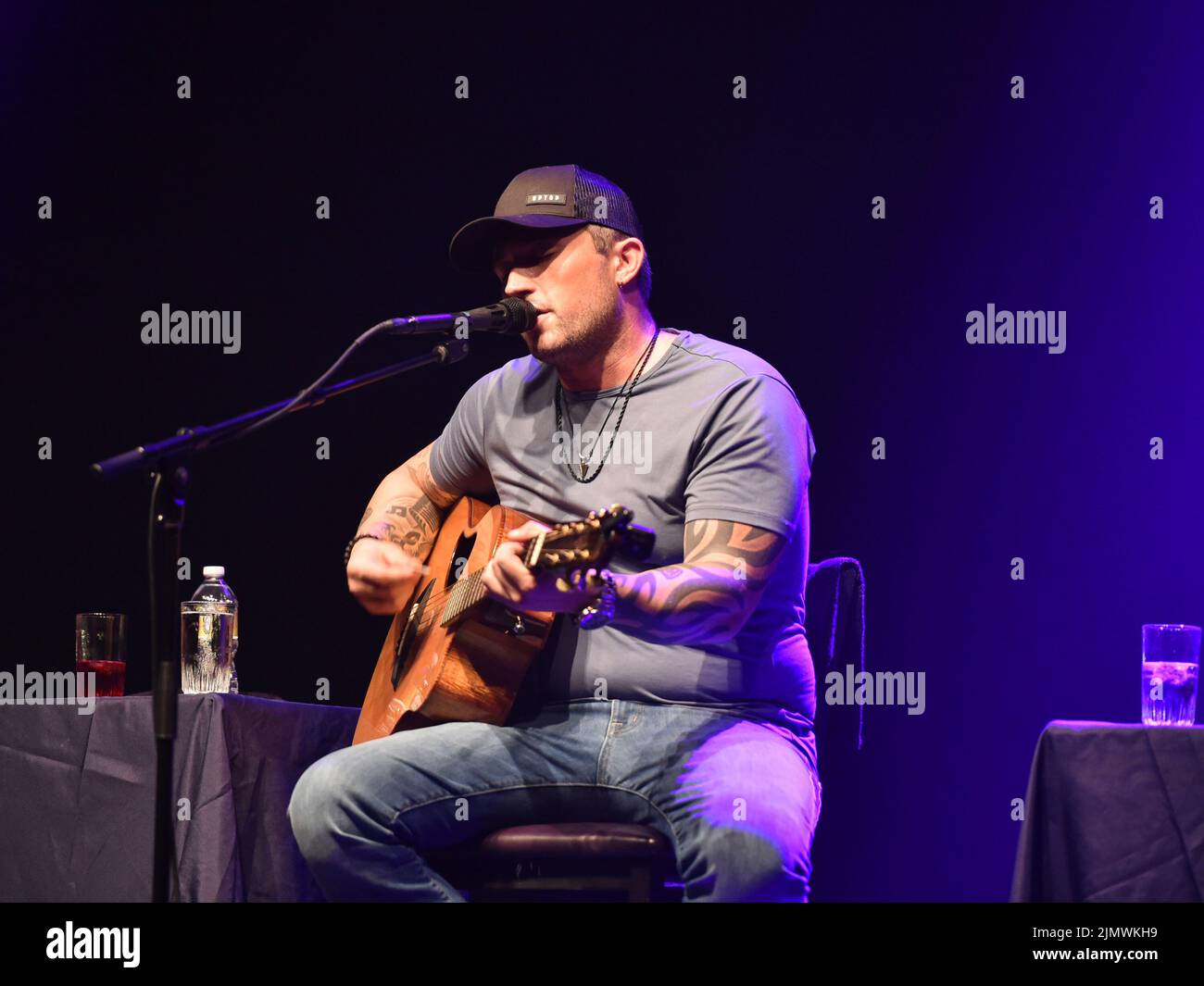 August 7, 2022, Norfolk, Virginia, U.S.A: MICHAEL RAY brings some ...