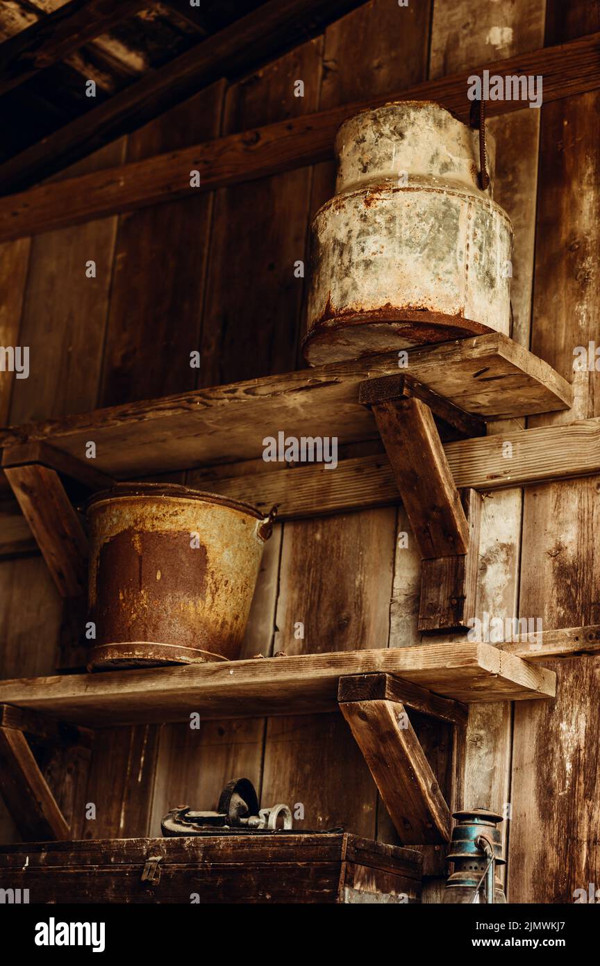 Barn buckets hi-res stock photography and images - Alamy