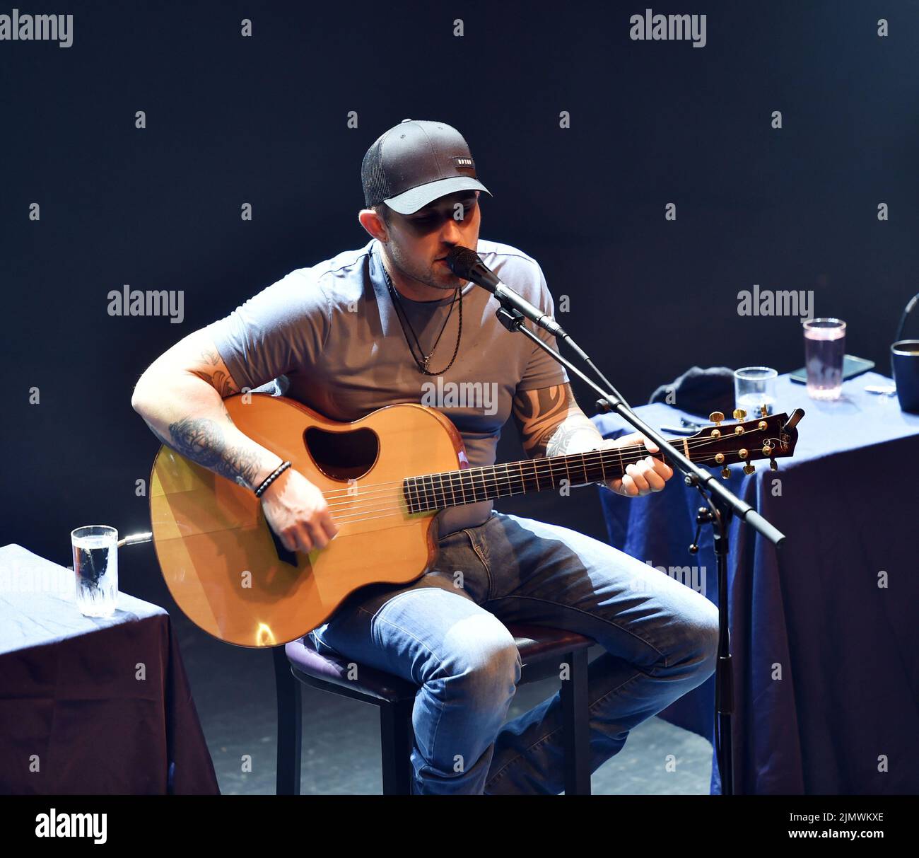 August 7, 2022, Norfolk, Virginia, U.S.A: MICHAEL RAY brings some ...