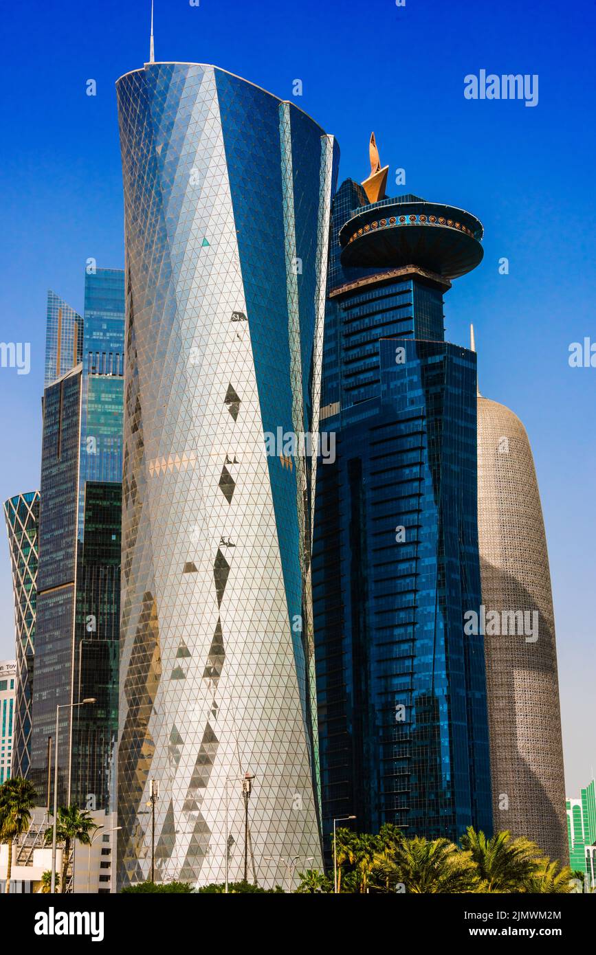 Downtown modern doha hi-res stock photography and images - Alamy