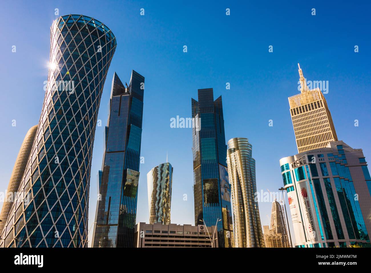 Downtown modern doha hi-res stock photography and images - Alamy