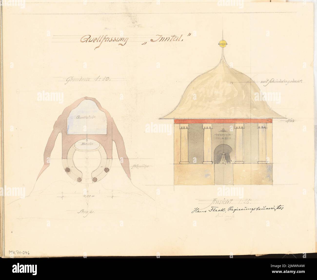 Fleck Hans (born 1876), source version. Monthly competition April 1906 ...