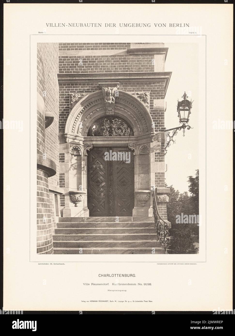 Grisebach hans 1848 1904 villa grisebach hi-res stock photography and ...