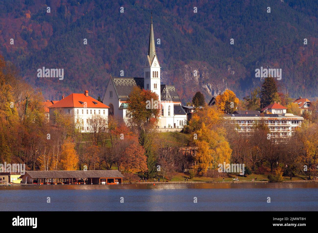 Bled slovenia city view hi-res stock photography and images - Alamy