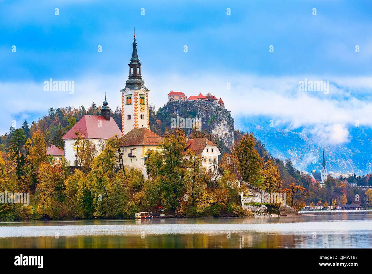 View bled slovenia hi-res stock photography and images - Alamy