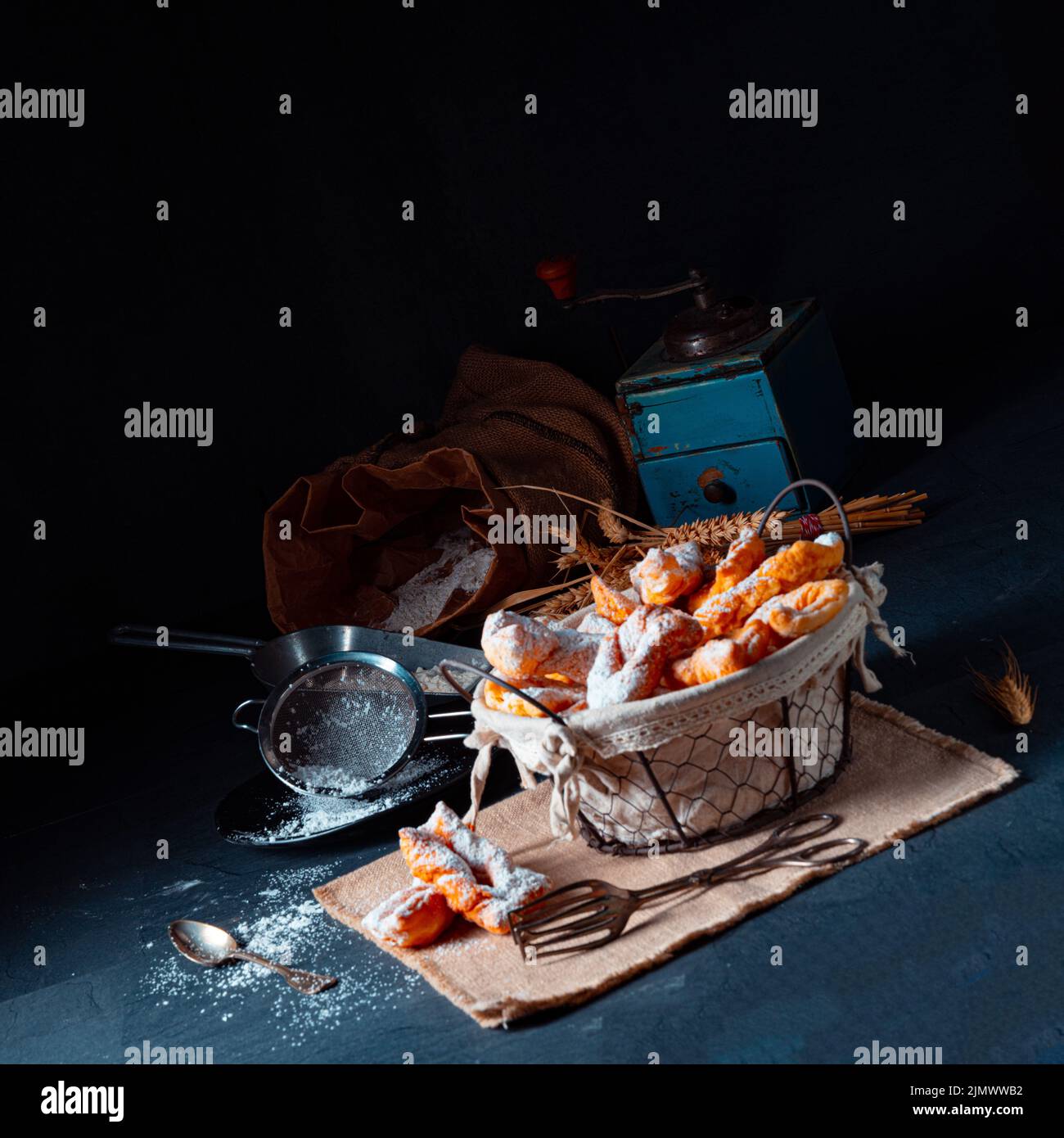 Raderkkuchen is a traditional Polish lard pastry Stock Photo - Alamy