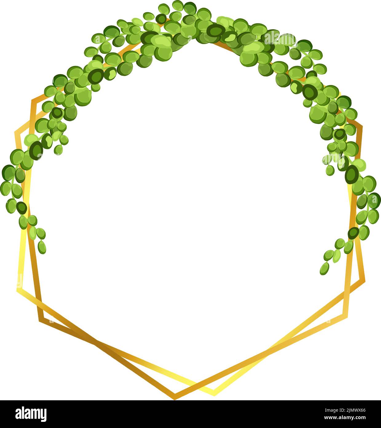 Decorative column for garden or home.Green vine, creeper or ivy hanging ...