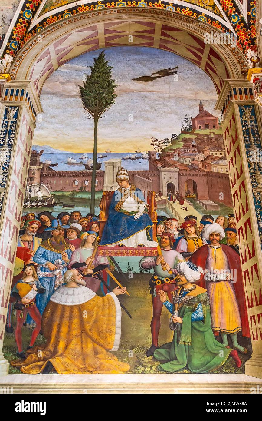Renaissance wall paintings hi-res stock photography and images - Alamy