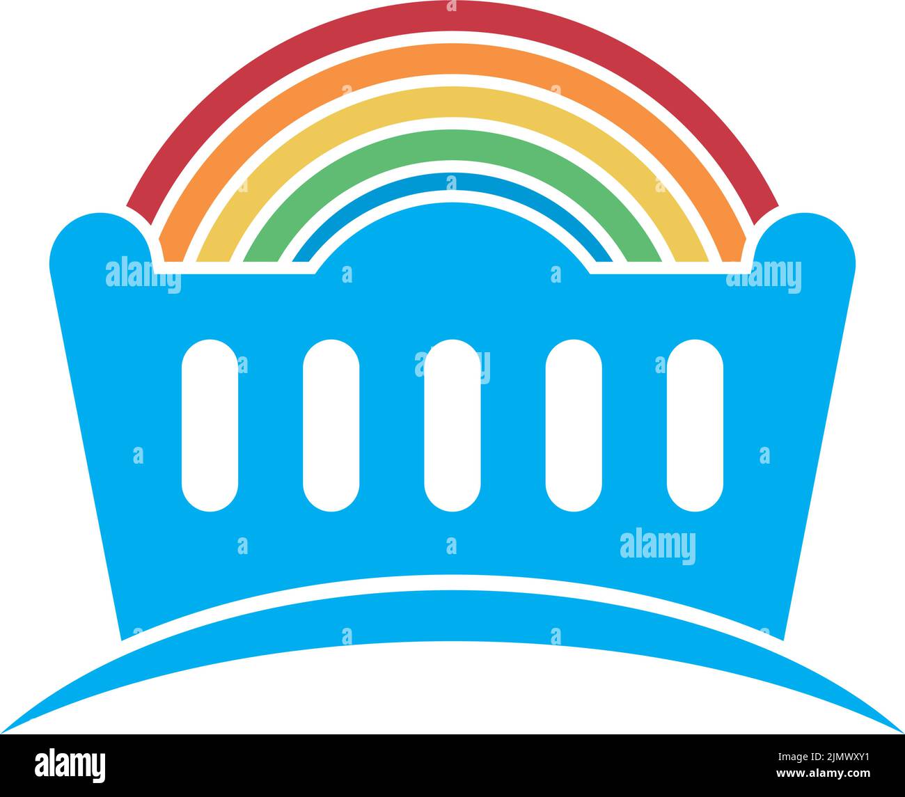 Rainbow room sign Stock Vector Images - Alamy