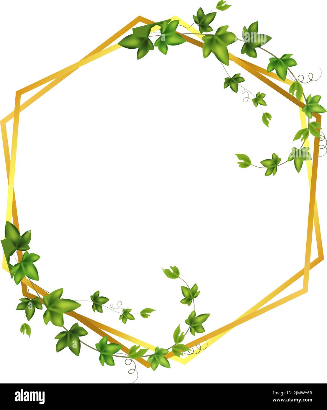 Decorative column for garden or home.Green vine, creeper or ivy hanging ...