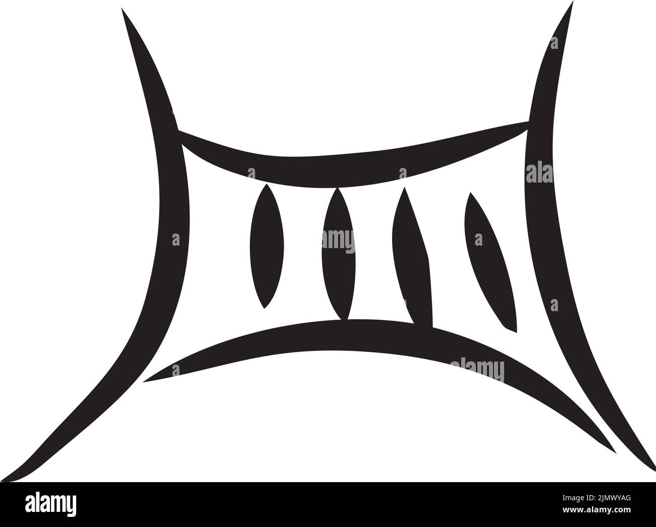 Wooden baby cradle icon vector logo design Stock Vector Image & Art - Alamy