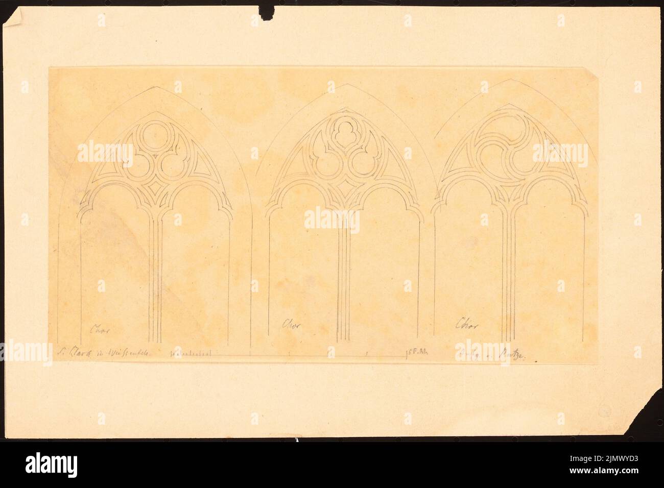 Quast ferdinand von 1807 1877 klosterkirche hi-res stock photography ...