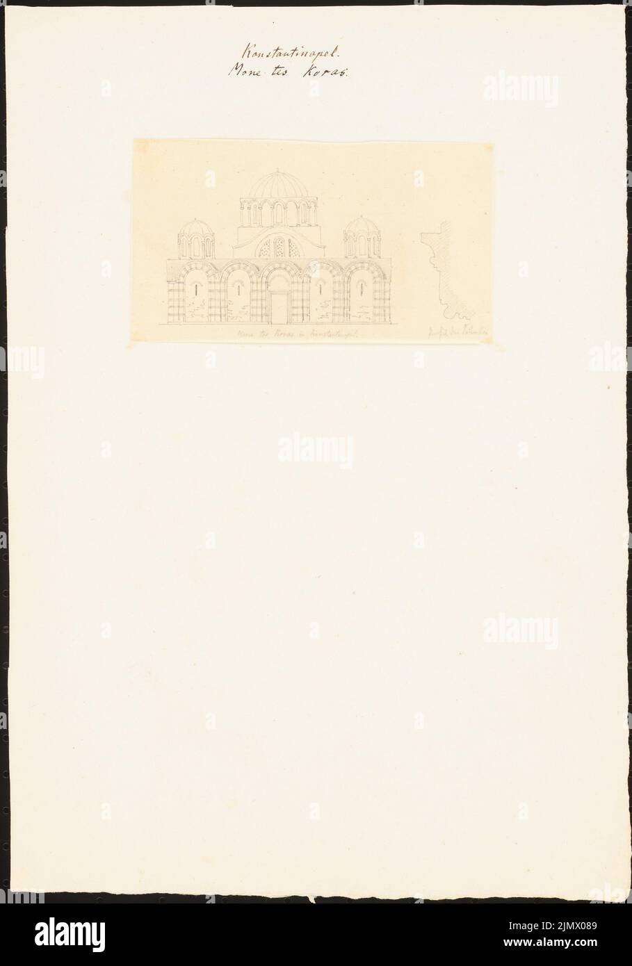 Quast Ferdinand von (1807-1877), Chora Church (monastery church Mone ...