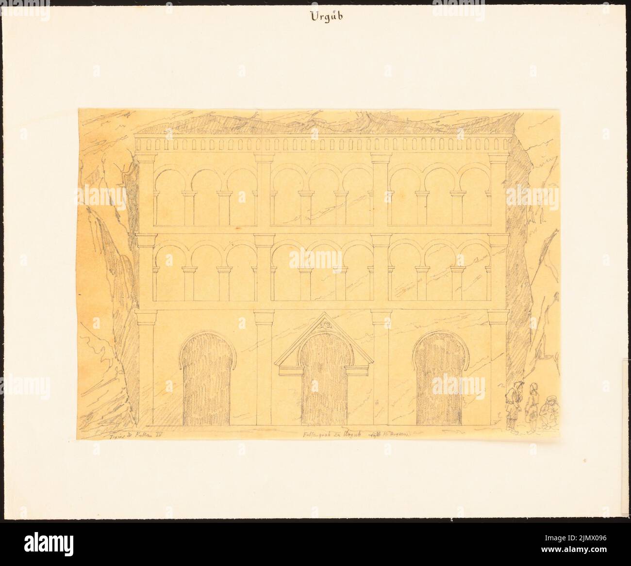 Quast ferdinand von 1807 1877 felsengrab hi-res stock photography and ...